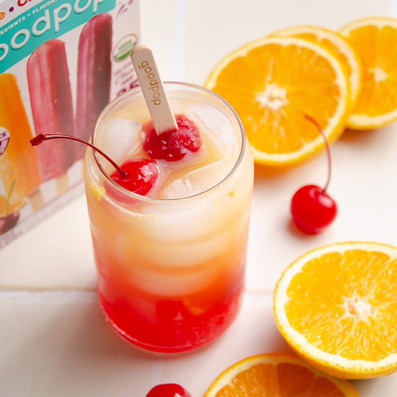 Tequila Sunrise Poptail Recipe | GoodPop